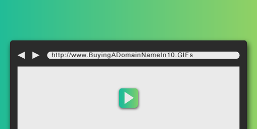 Buying a Domain Name in 10 GIFS | Hover Blog